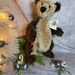 Ty Attic Treasures 1993 Dickens the Teddy Bear Beanie Baby Jointed ...
