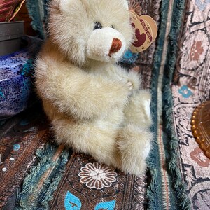 Ty Attic Treasures 1993 Dickens the Teddy Bear Beanie Baby Jointed ...