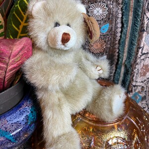 Ty Attic Treasures 1993 Dickens the Teddy Bear Beanie Baby Jointed ...