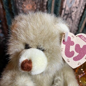 Ty Attic Treasures 1993 Dickens the Teddy Bear Beanie Baby Jointed ...
