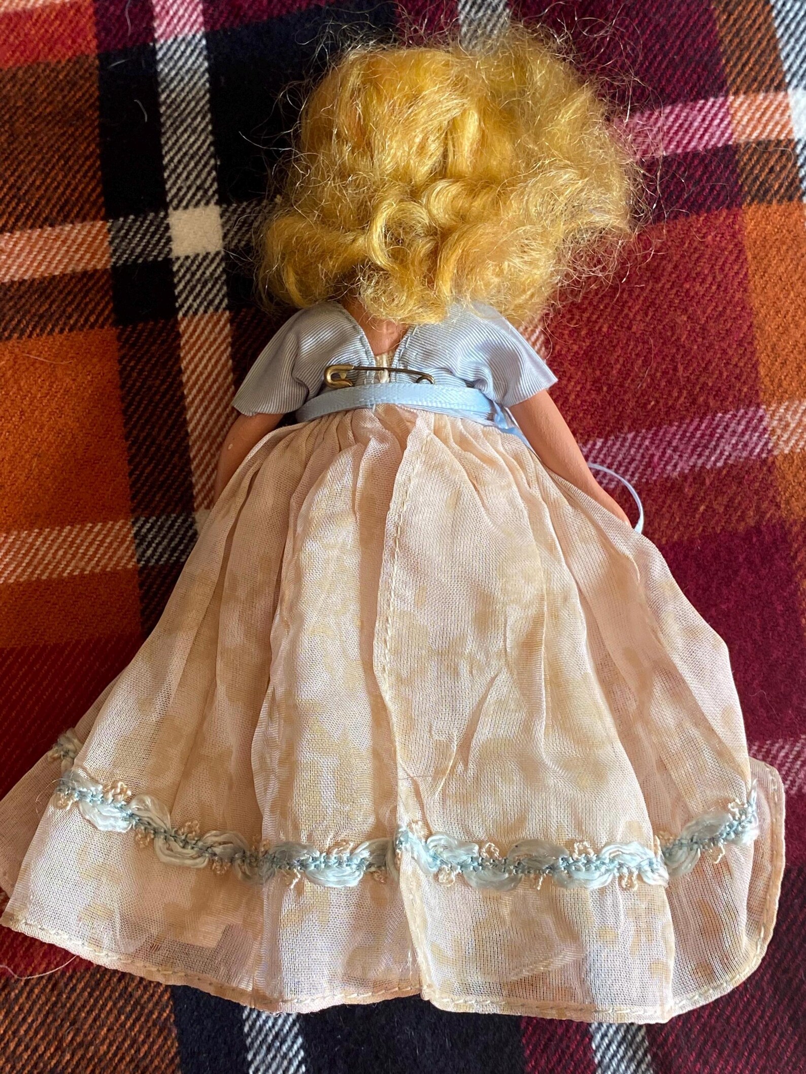 Antique Nancy Ann Storybook Doll Bisque 1940s No Tags. Faded Dress ...