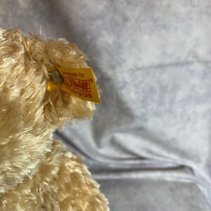 Steiff 022456 Elmar Teddy Bear Plush 13" 34cm Button & All Tags. Glass ...