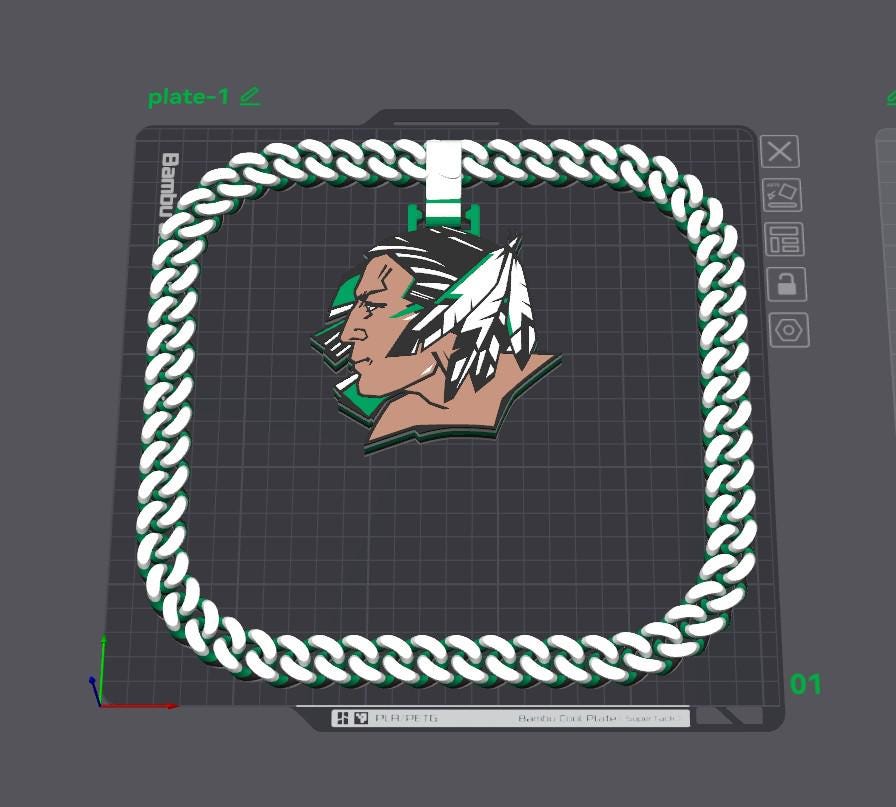 Logo Hype Chain - Sports Teams - Minnesota Vikings - Etsy