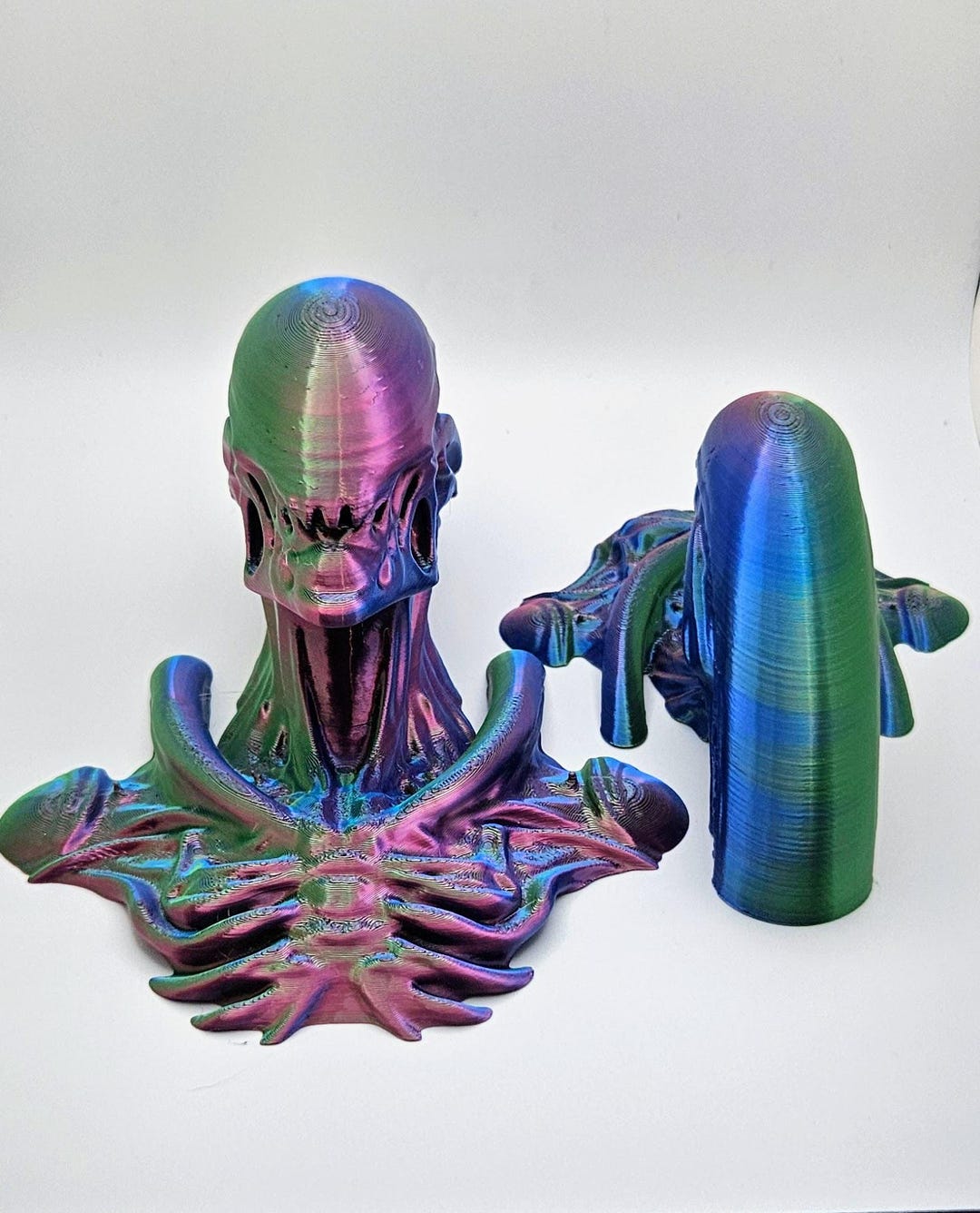 Alien Xenomorph Sculpture 3D Printed PLA Eco Friendly Durable ...