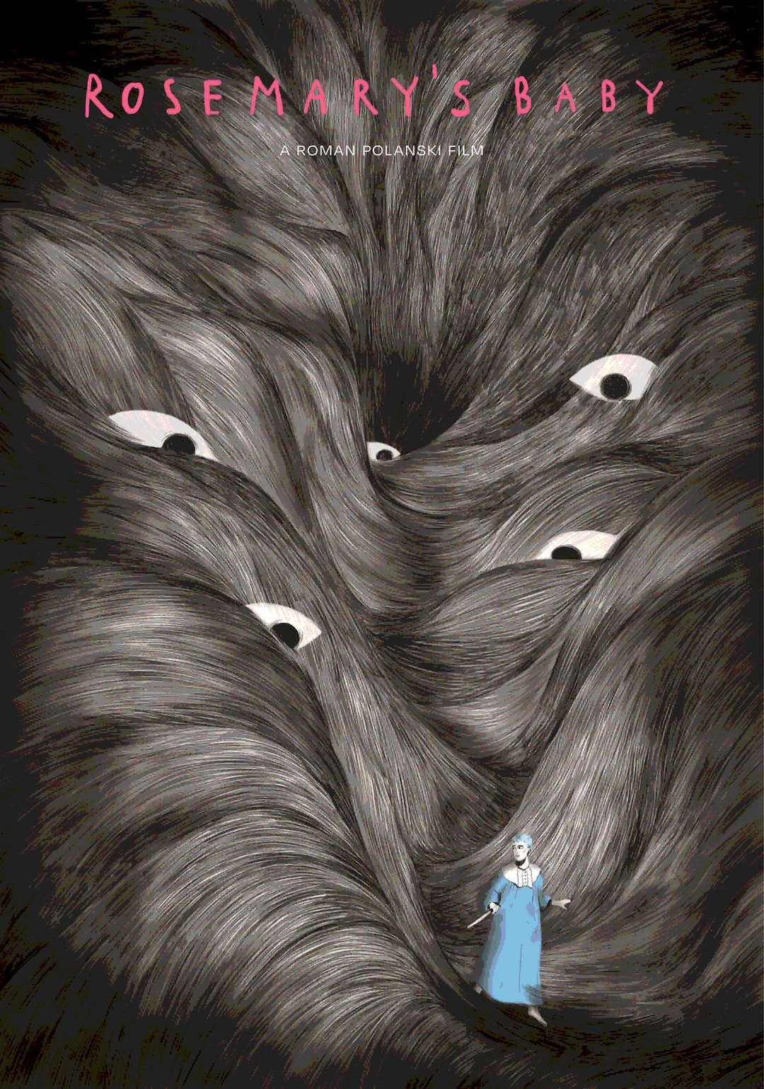 Rosemarys Baby 1968. Original & Limited Movie Classics Poster Nomad MOVIE ART - Etsy