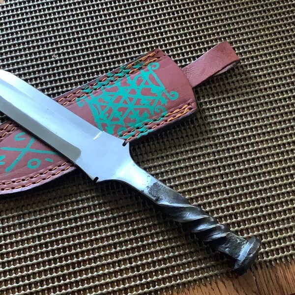 Railroad Spike Knife - Etsy