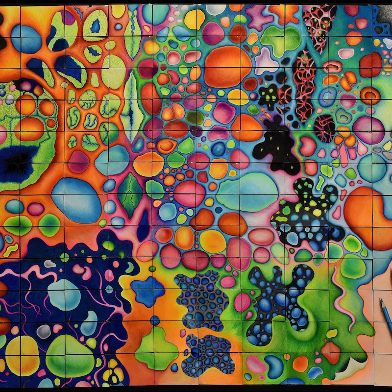 Colored Pencil Art - Etsy