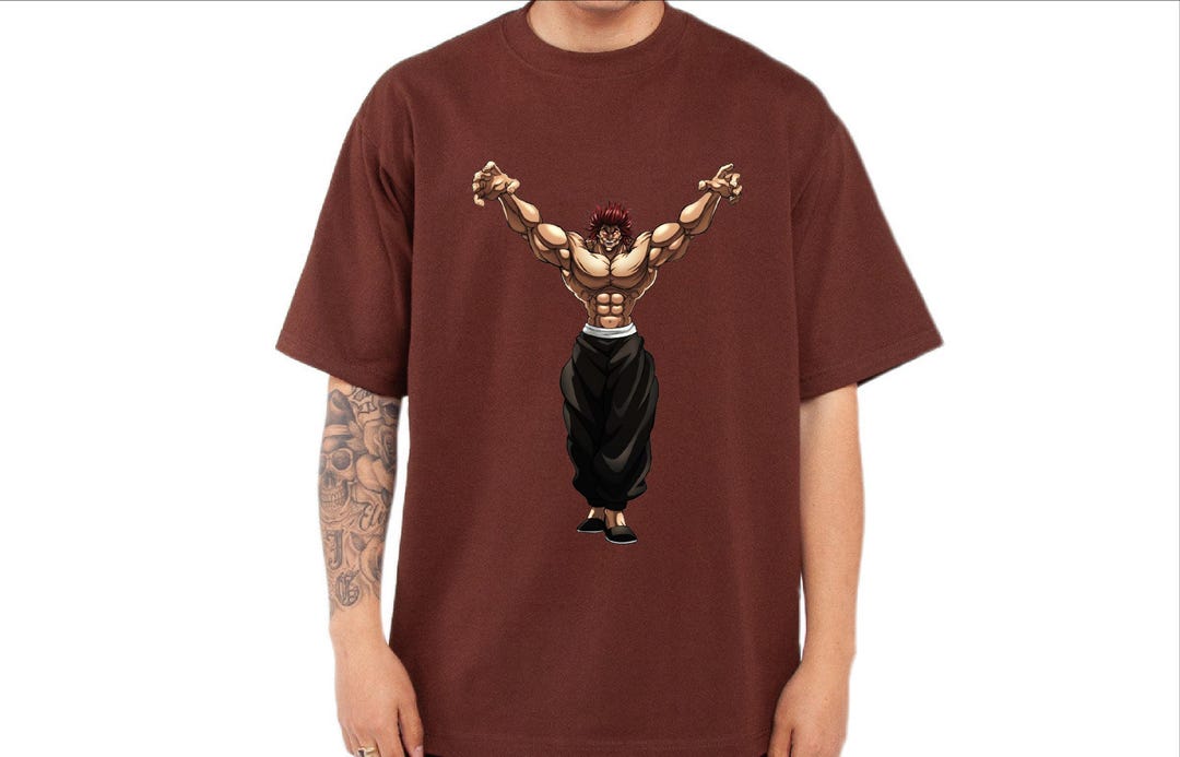 Oversized Anime Gym Shirts