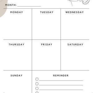 Weekly Planner to Organize Your Week - Etsy