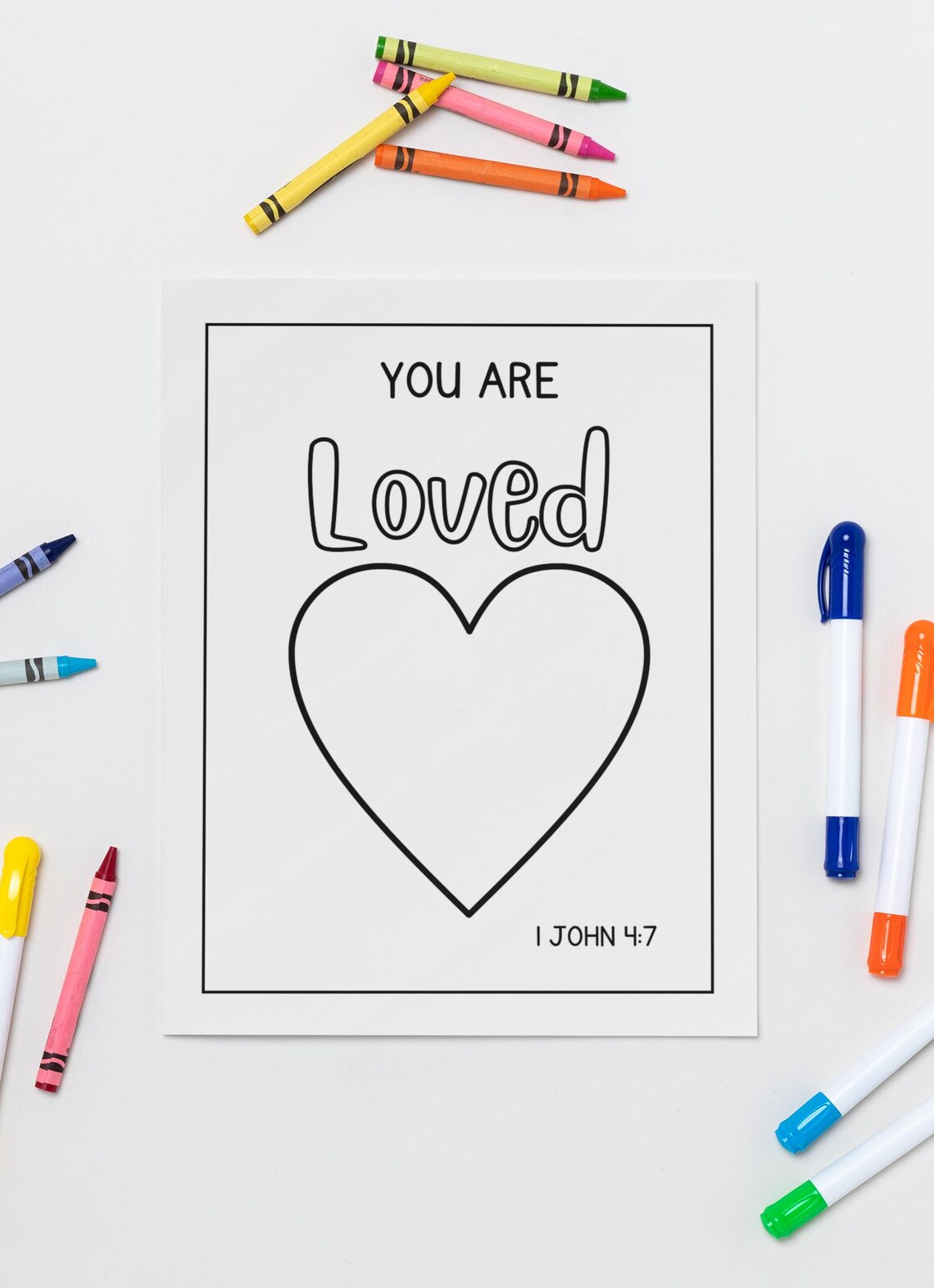 Bible Coloring Pages for Kids, Christian Coloring Printable Easter ...