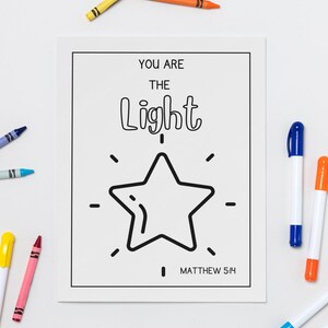 Bible Coloring Pages for Kids, Christian Coloring Printable Easter ...