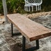 Concrete Bench. Unique, Custom Made Outdoor Bench - Etsy