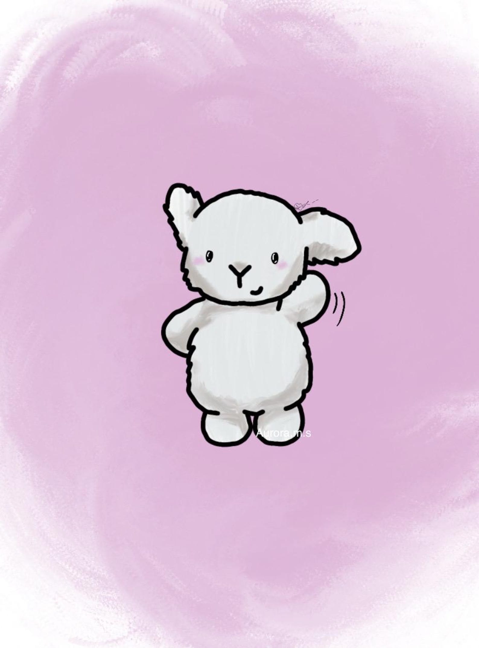 Digital Stuffed Animal Drawing - Etsy
