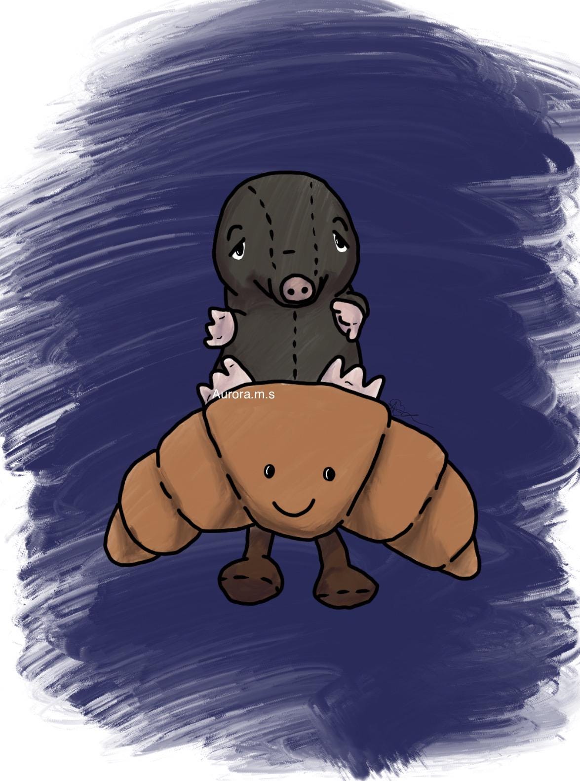Custom Jellycat Inspired Drawing - Etsy