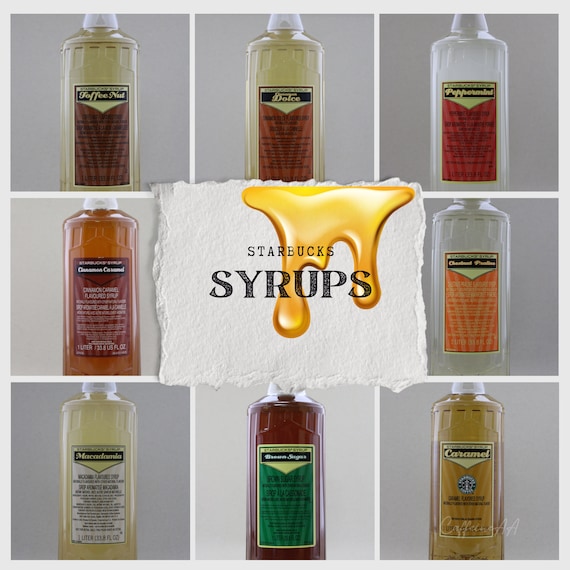 Starbucks Syrup Select Flavor Etsy
