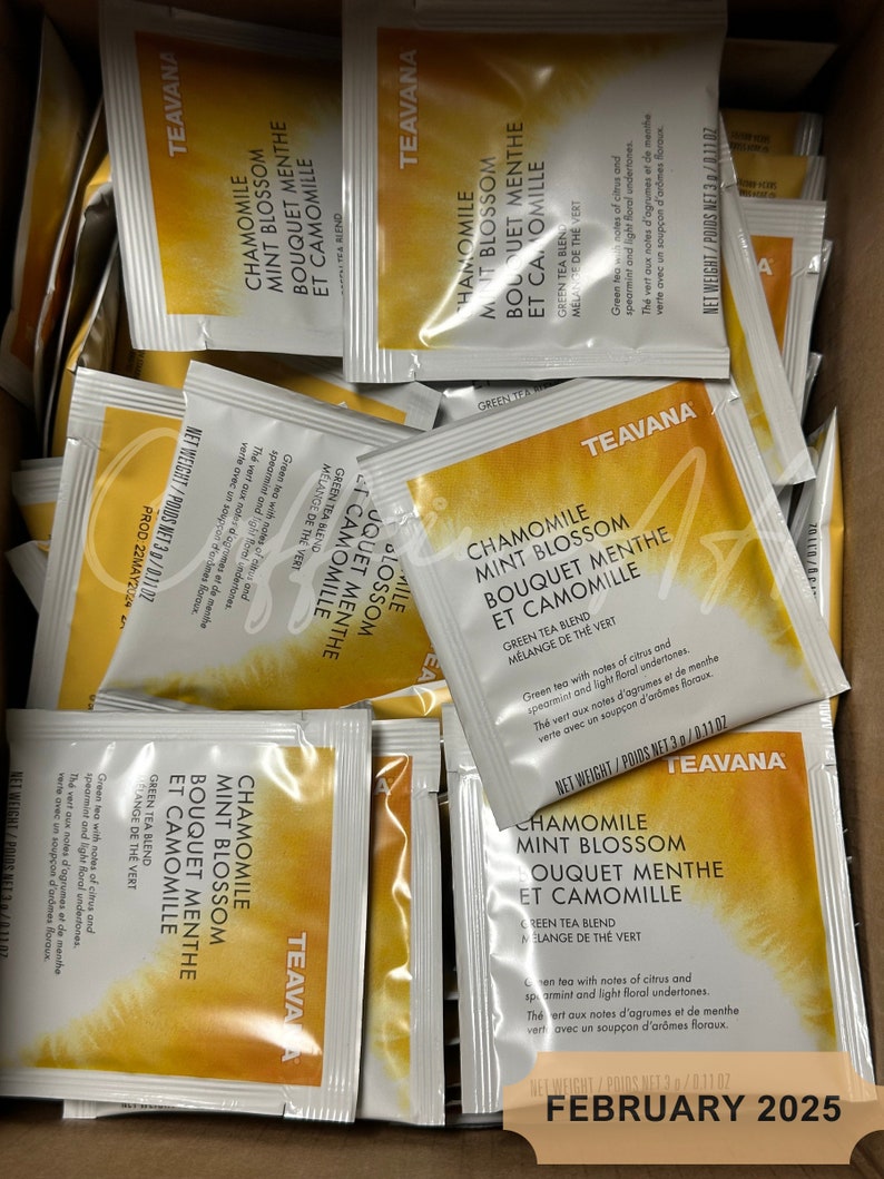 Starbucks TEAVANA Chamomile Mint Blossom Green Tea Blend - Etsy