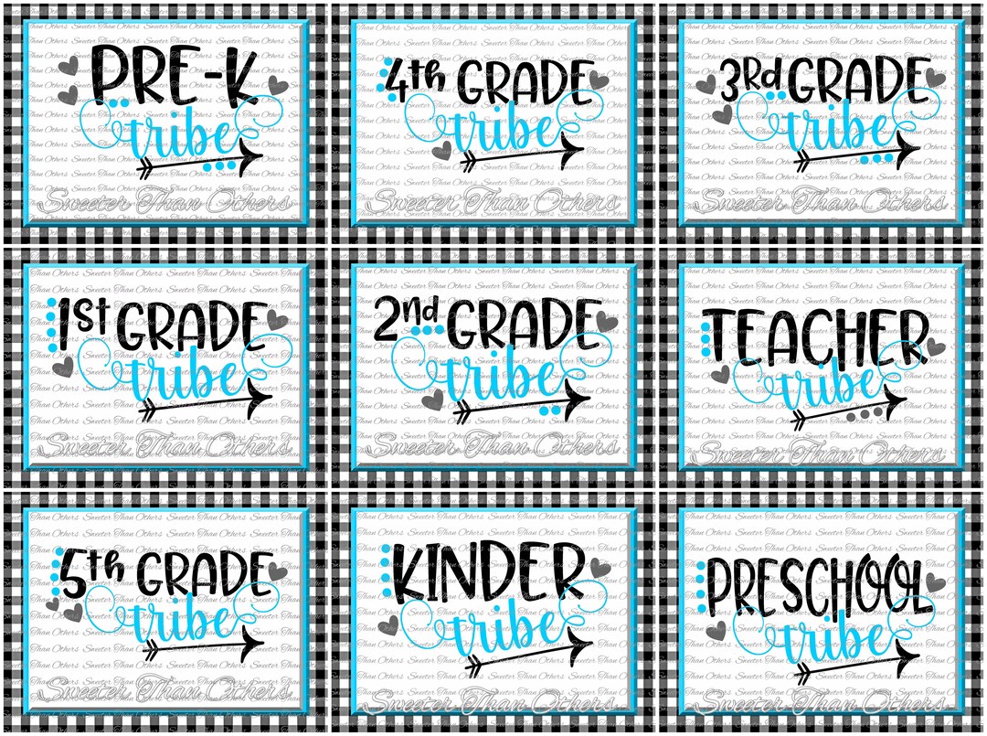 School Tribe SVG Bundle Teacher Tribe Svg, First Day of School SVG and ...