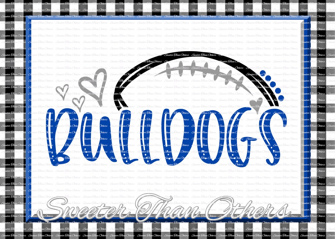Football SVG, Bulldogs Football Svg, Football Mom Svg, Bulldog Football ...