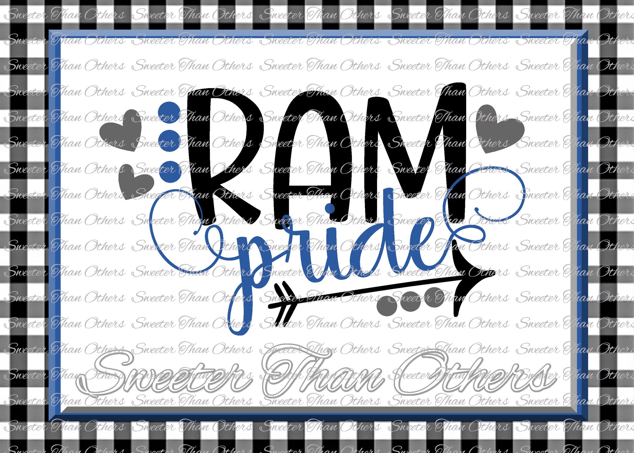 Ram Pride Svg Football Ram Baseball Ram Basketball Ram | Etsy