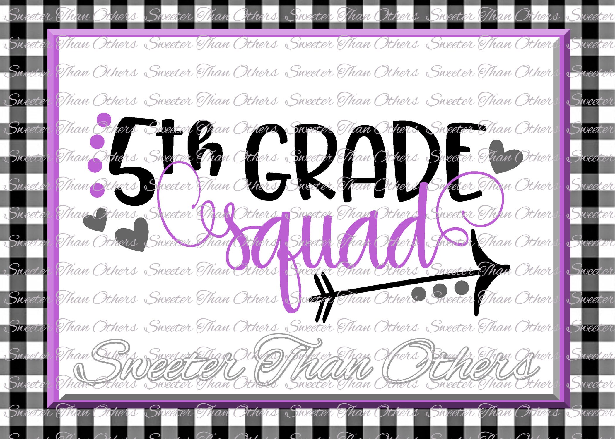 5th Grade Squad svg Fifth Grade svg Teacher Svg Dxf | Etsy