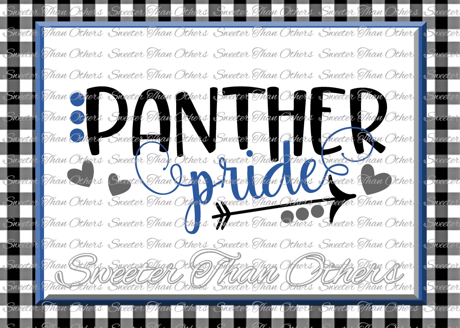 Panther Pride Svg Football Panther Baseball Panther - Etsy