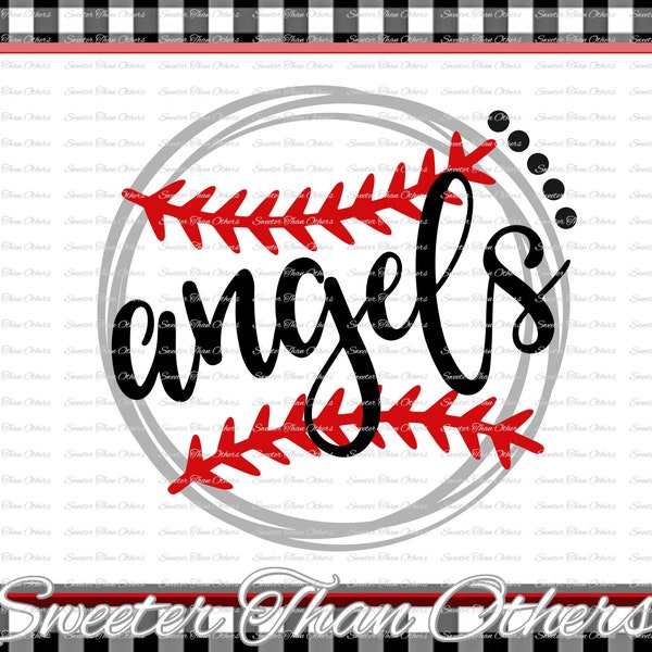 Angels Baseball - Etsy