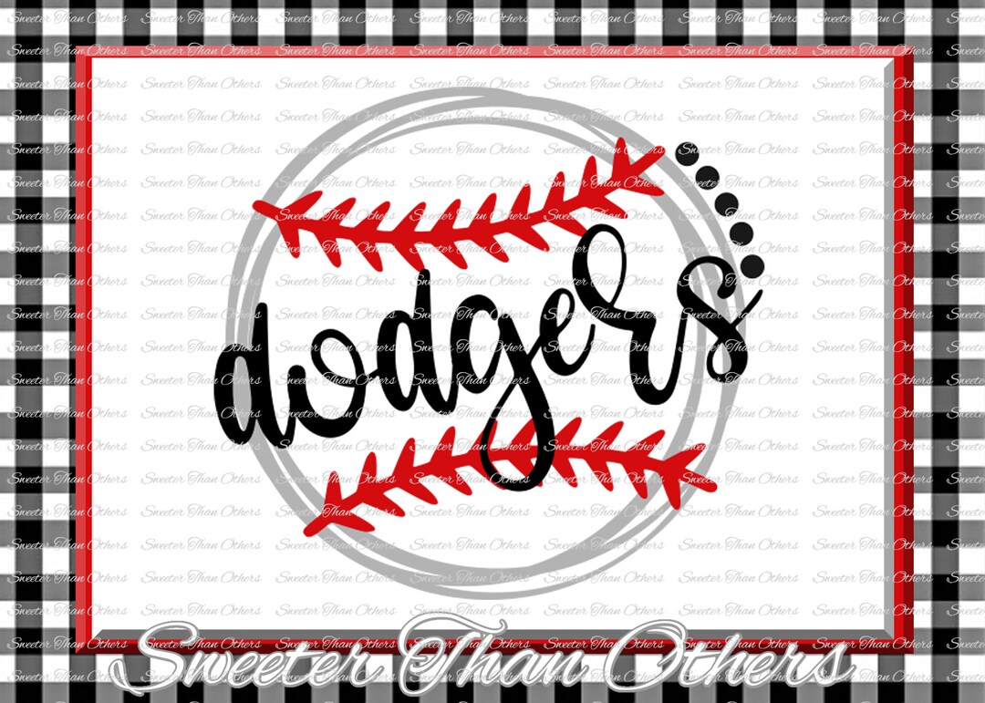 Baseball SVG, Softball Svg, Dodgers Svg, Dodgers Baseball Svg, Baseball ...