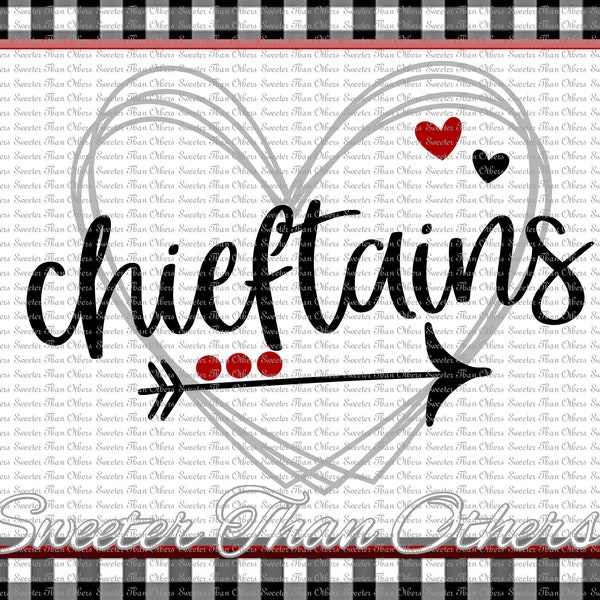 Chieftain Cheerleading Svg - Etsy