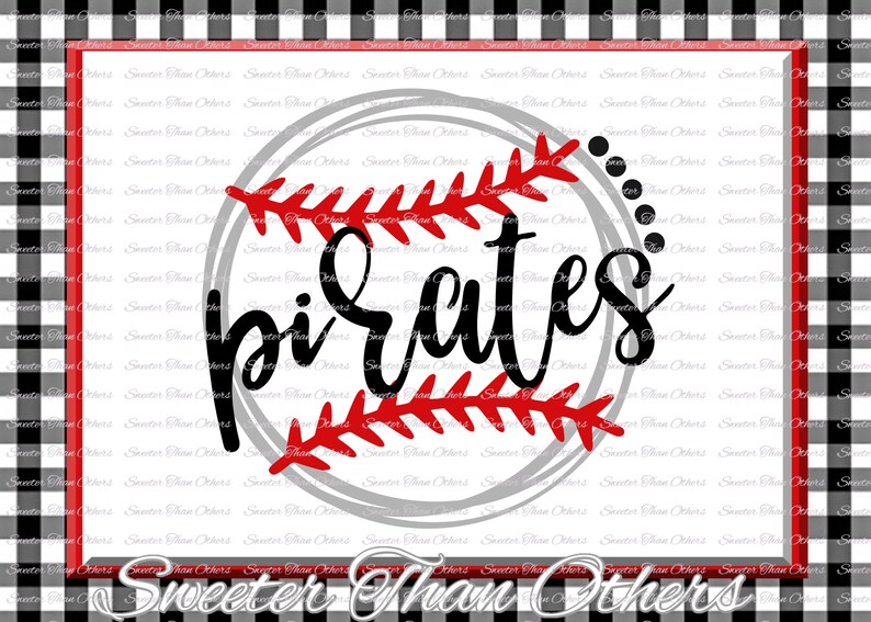 Baseball SVG Softball Svg Pirates Svg Pirates Baseball Svg - Etsy