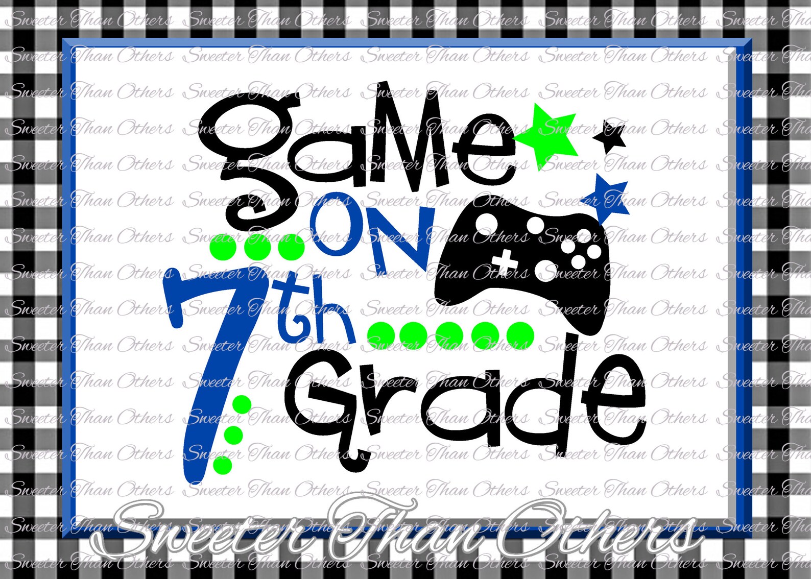 Seventh Grade SVG 7th Grade Game on Cut File Last Day of - Etsy