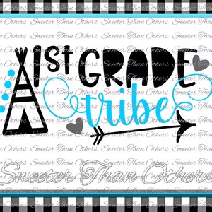 School Tribe SVG Bundle Teacher Tribe Svg First Day of School - Etsy