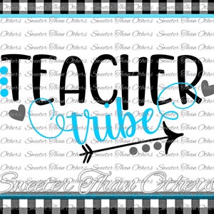 School Tribe SVG Bundle Teacher Tribe Svg, First Day of School SVG and ...