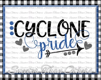 Cyclone Pride Svg | Etsy