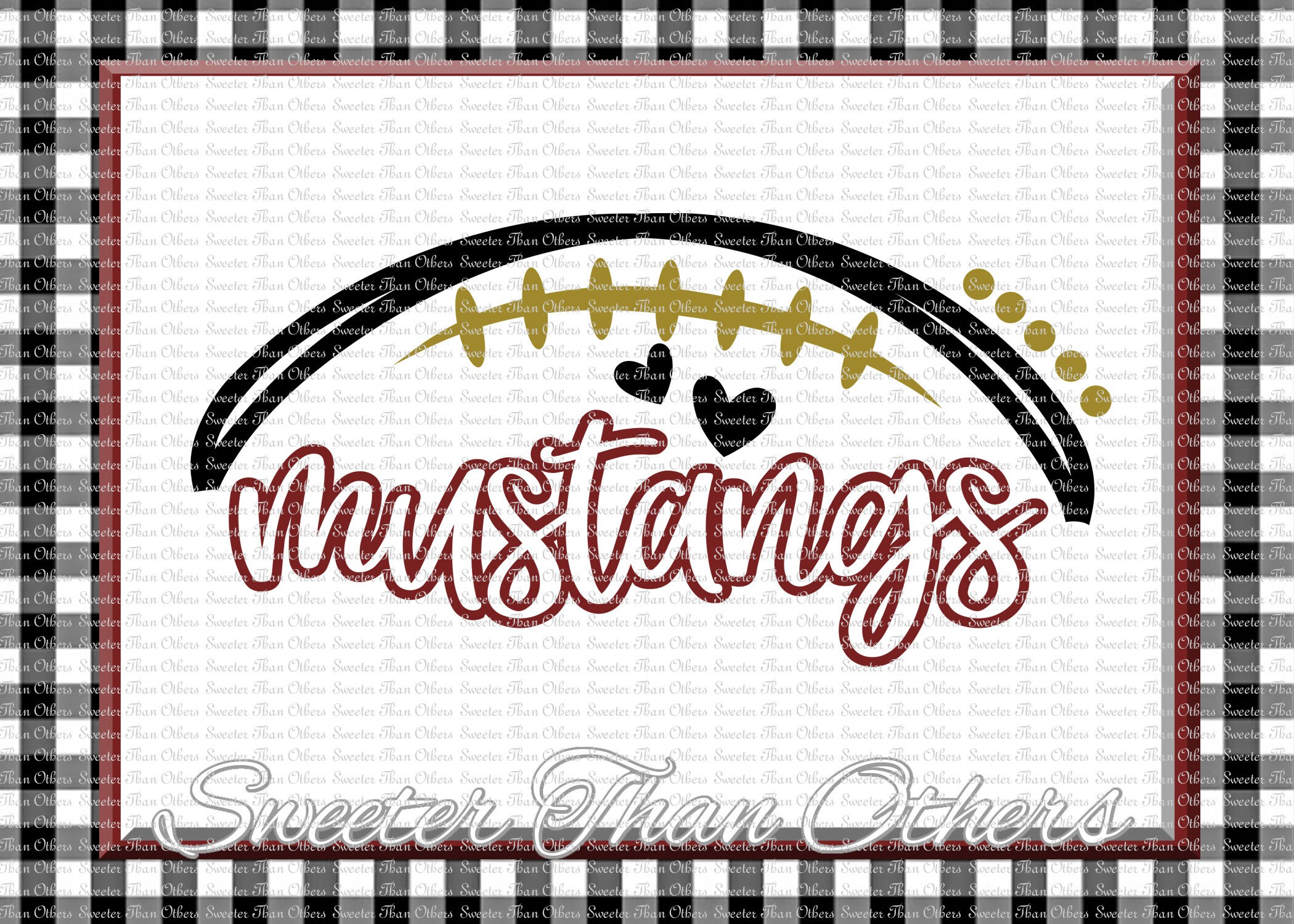 Football SVG Mustangs Football Svg football mom svg Mustang | Etsy