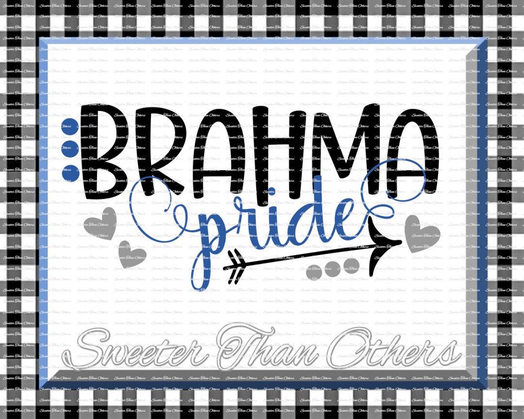 Brahma Pride Svg, Football Brahma, Baseball Brahma, Basketball Brahma ...