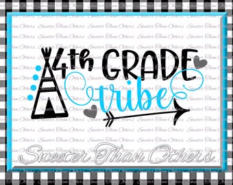 Hashtag 4th Fourth Grade Swag Fourth Grade SVG Eps Dxf - Etsy