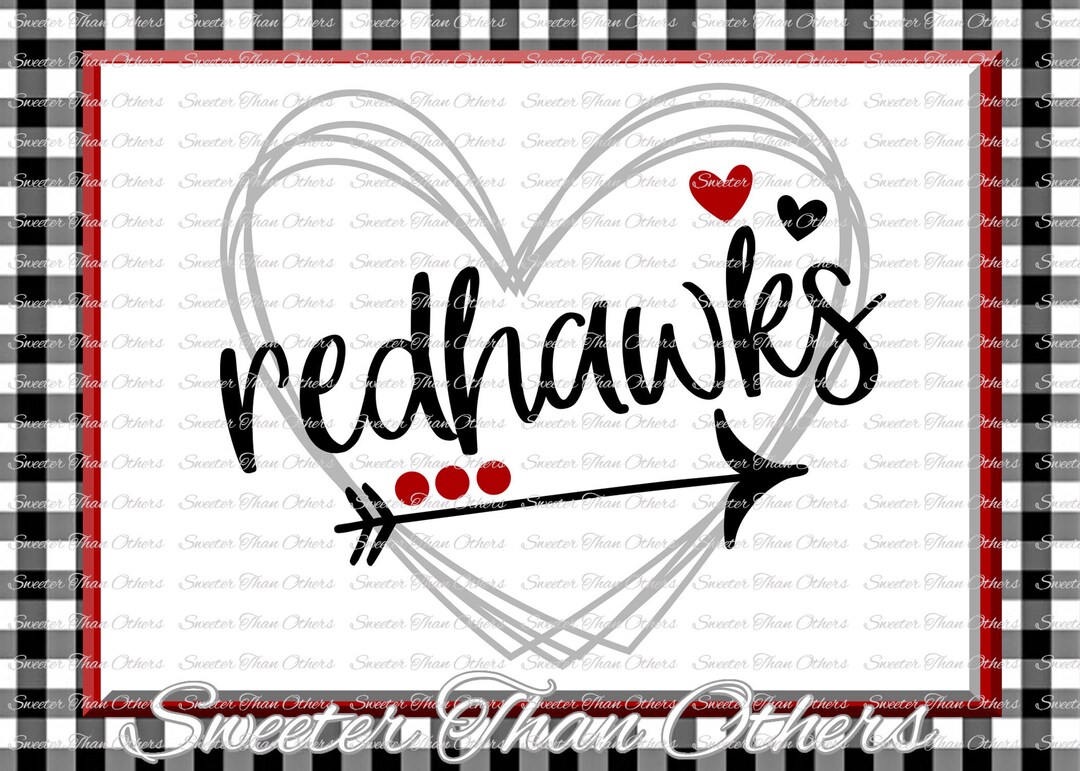 Redhawks Svg, Football Redhawk, Baseball Redhawk, Basketball Redhawk ...