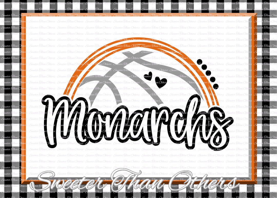 Basketball SVG, Monarchs Svg, Monarchs Basketball Svg, Basketball Cut ...