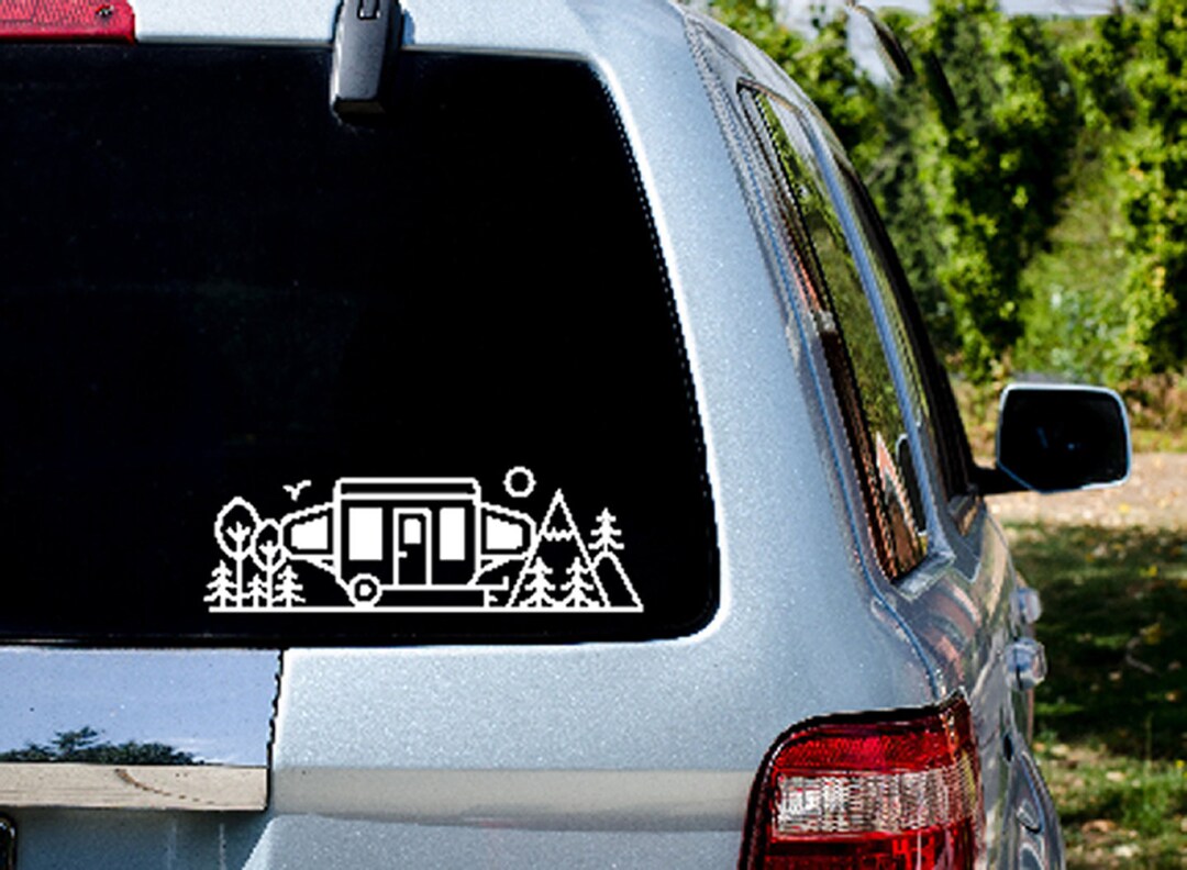 Pop-up Camper Vinyl Decal - Etsy
