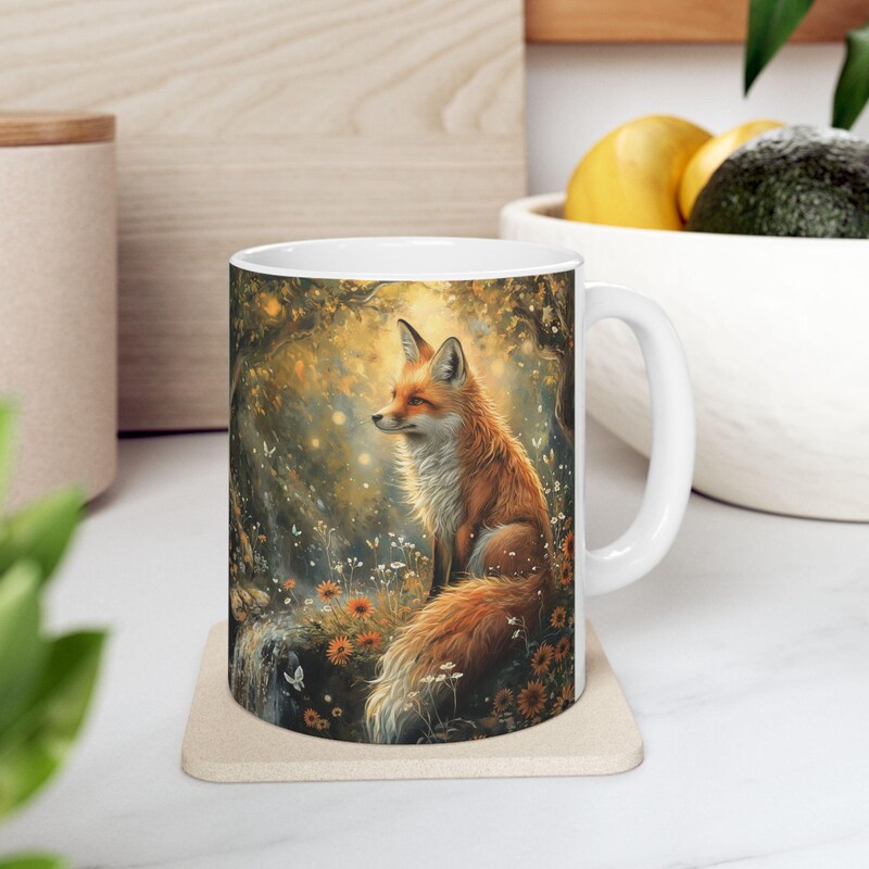 Fox Mug - Etsy