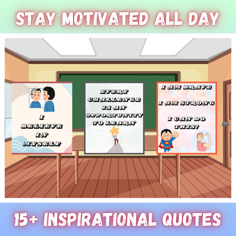 100 Classroom Learning Posters for Grades 1-3 Educational Wall Art ...