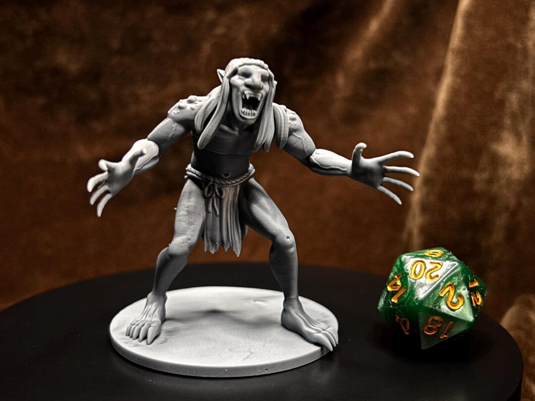 Troll - D&D 5e Miniatures - 3D Printed Minis - Dungeons and Dragons ...