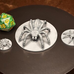 Spider Set - D&D 5e Miniatures - 3D Printed Minis - Dungeons and ...