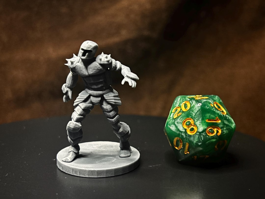 Animated Armor - D&D 5e Miniatures - 3D Printed Minis - Dungeons and ...