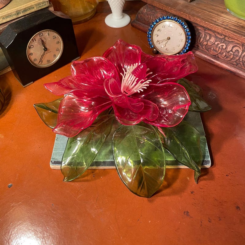 Lucite Flowers - Etsy