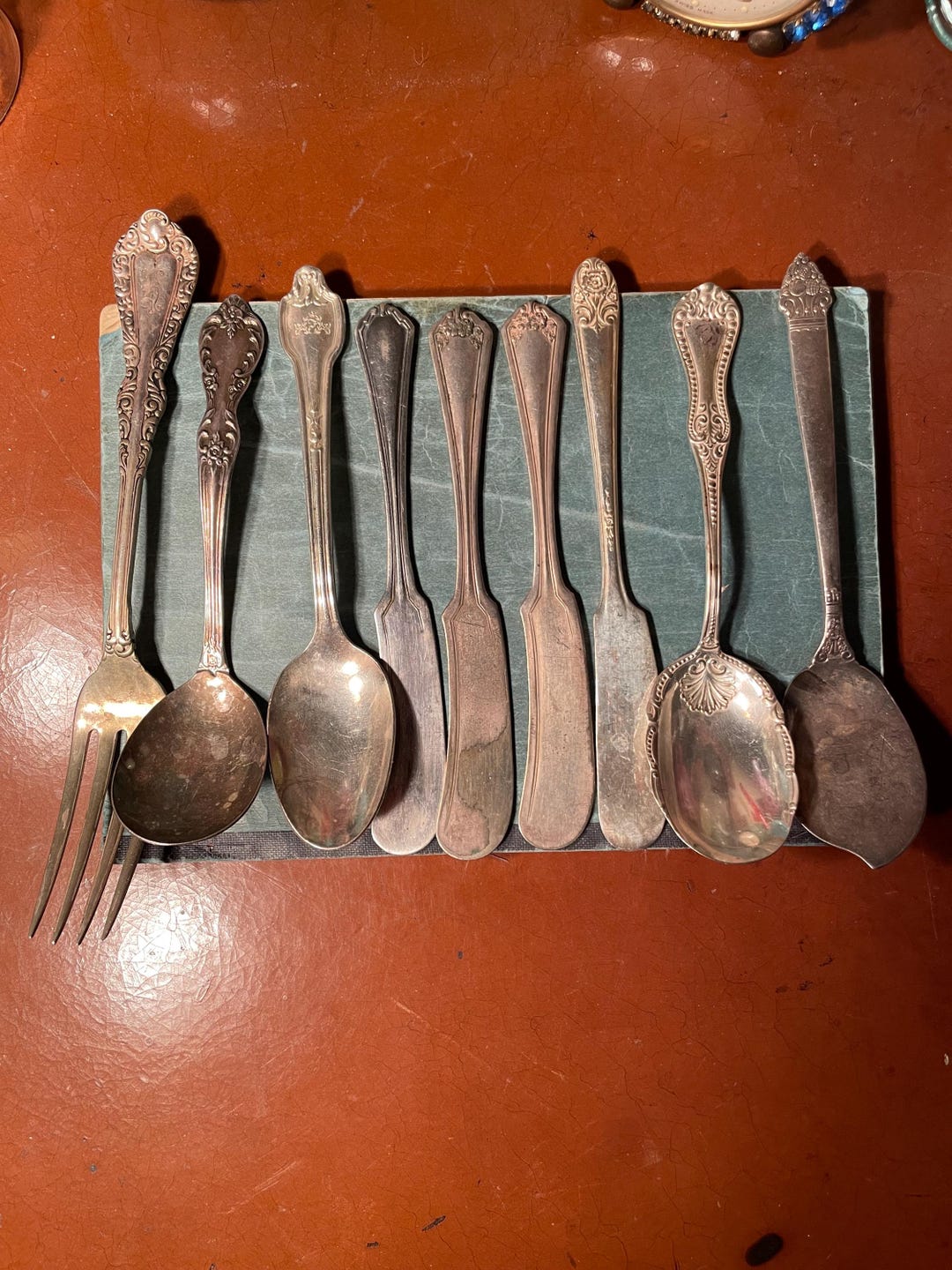 Antique Vintage Lot of Silver Plated Flatware Silverware for Weddings ...