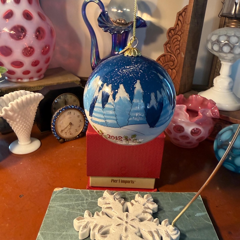 Vintage Pier 1 Ornaments - Etsy