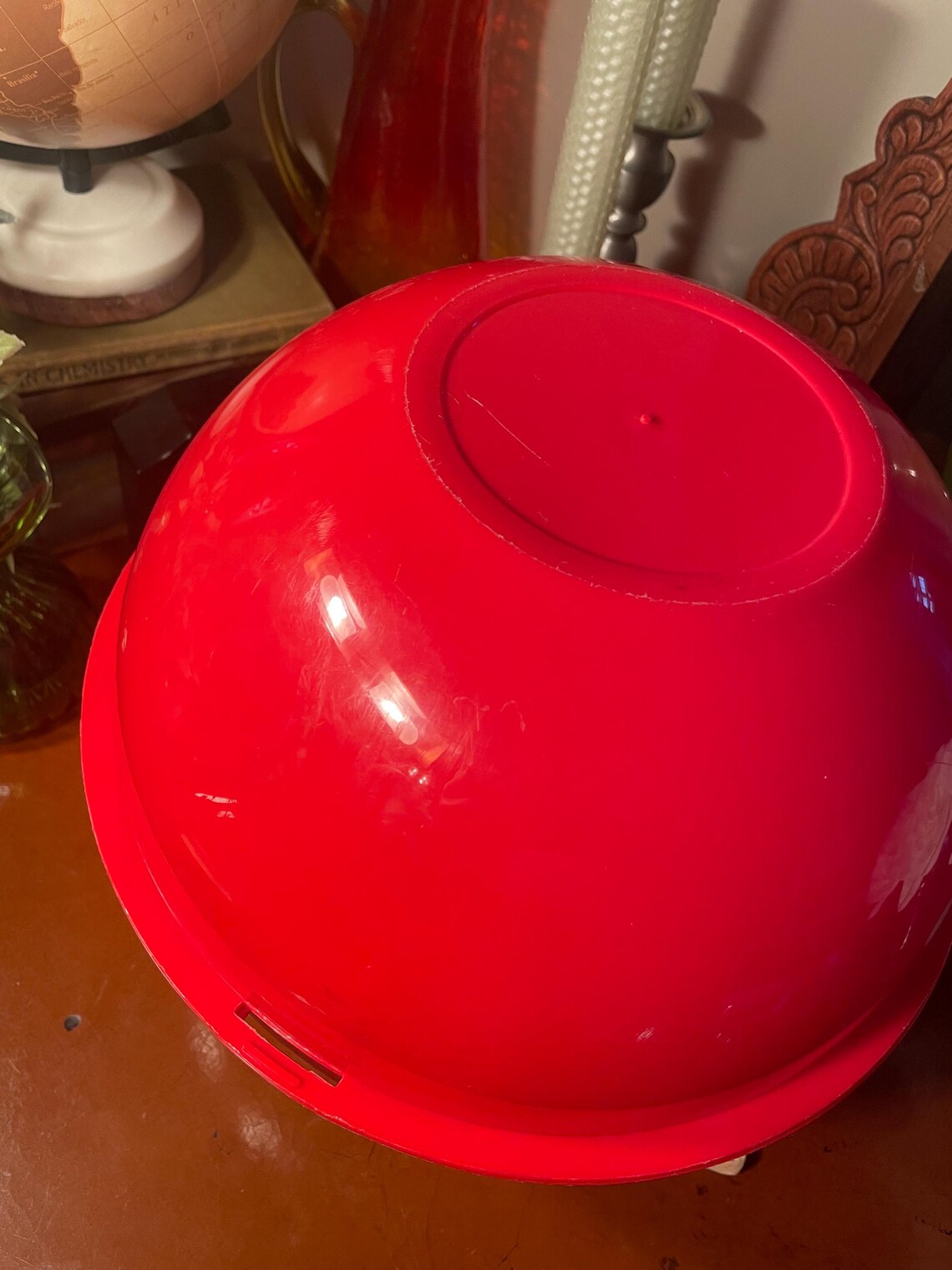 Vintage Colorful MCM Ingrid Plastic Picnic Ball Round Sphere Chicago ...