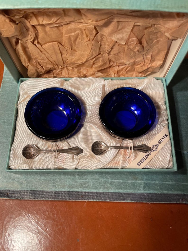 Stunning Vintage NIB Set of Art Nouveau Deco Sterling Silver Filigree ...