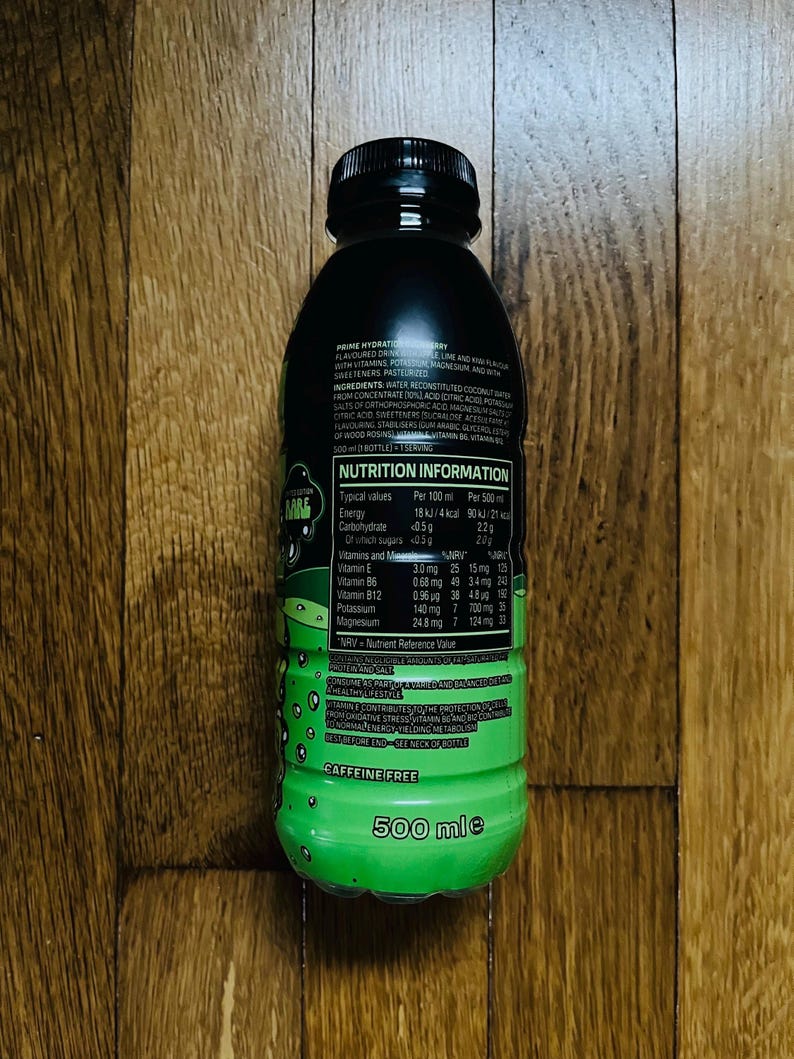 NEW Glowberry V2 UK Rare PRIME Hydration Drink - Etsy